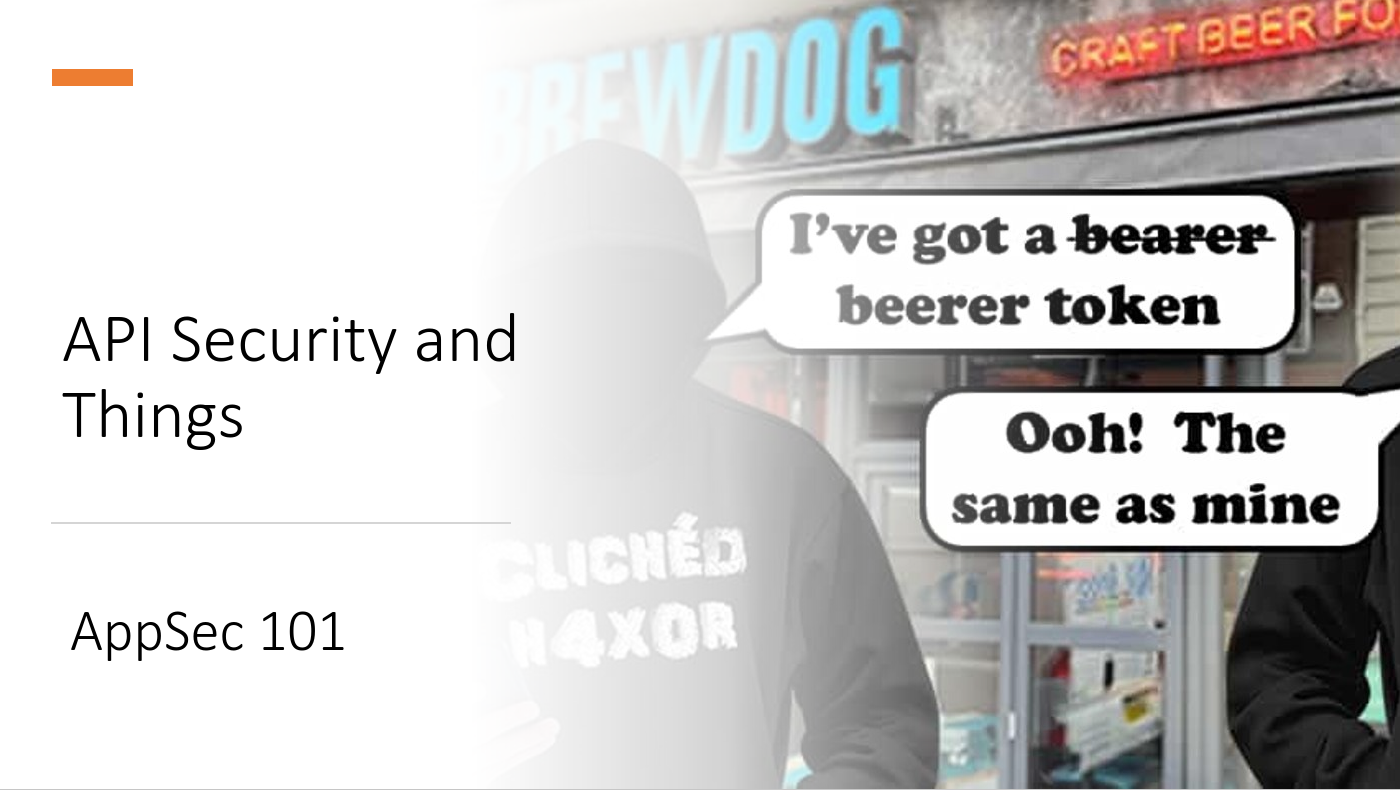 Api Security And Things Appsec 101