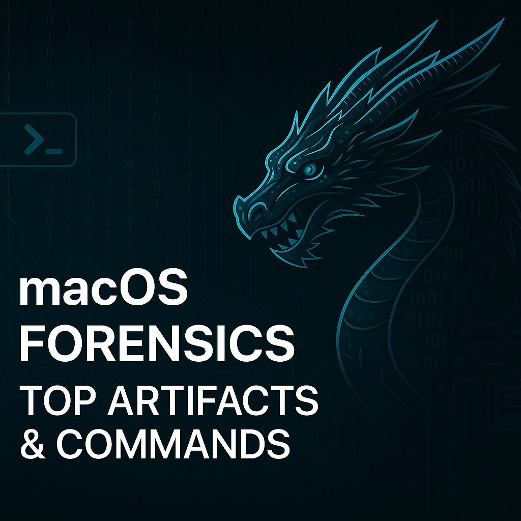 macOS Forensics Artifacts and Commands